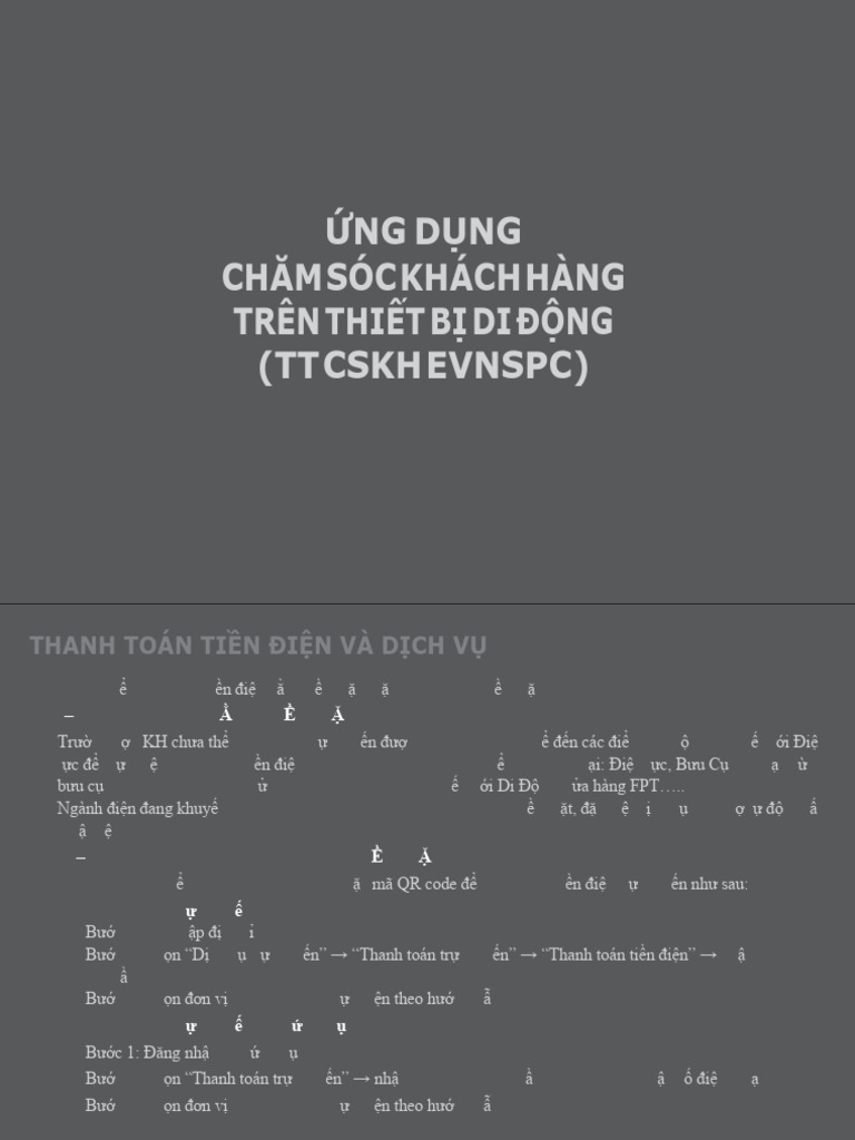 HDSD_ThanhToanTD_DV | PDF