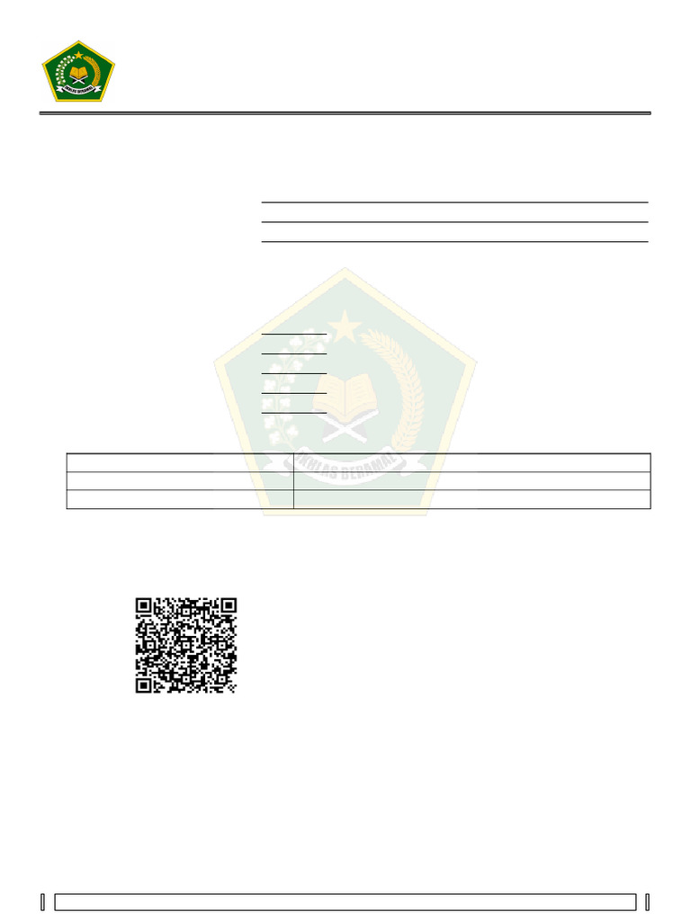 Surat Pernyataan blanko | PDF