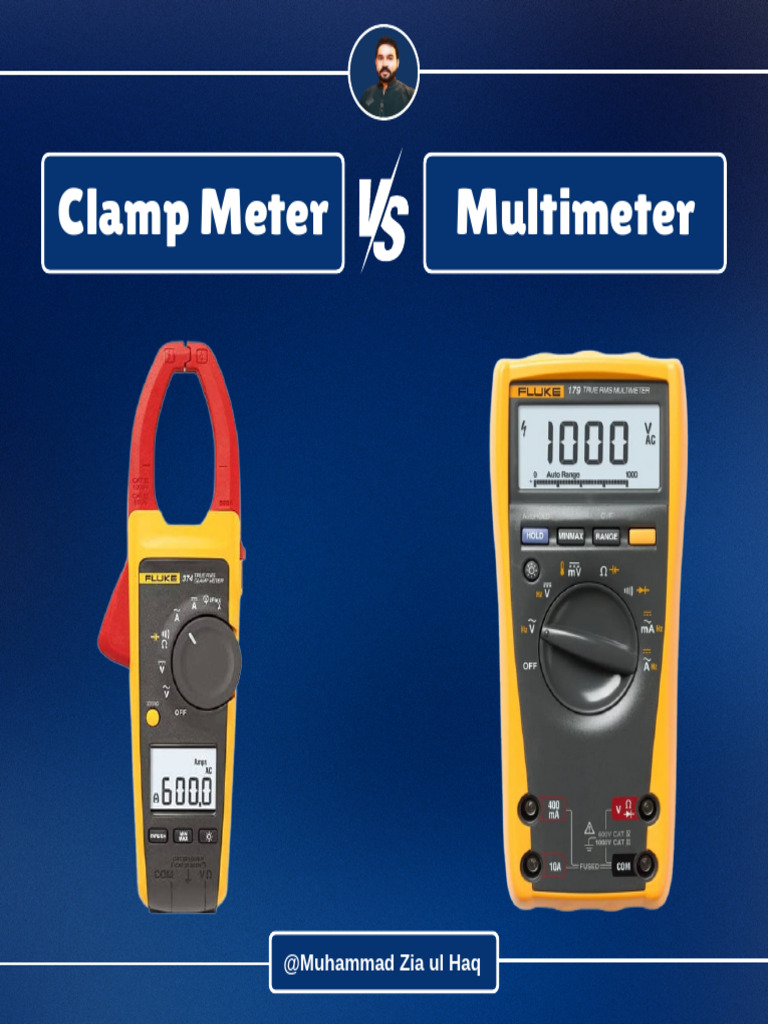 Clamp Meter vs. Multimeter | PDF | Physical Quantities | Electronics