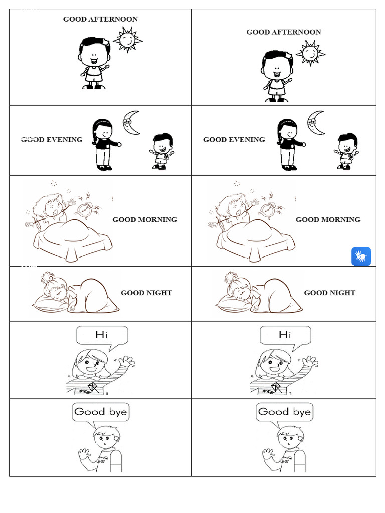 English Greetings Activity Guide | PDF