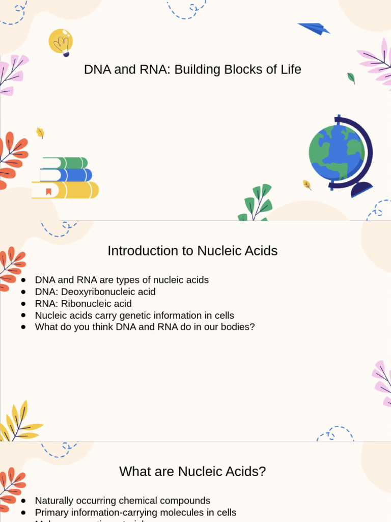 DNA and RNA: Life's Genetic Blueprint | PDF | Nucleic Acids | Dna
