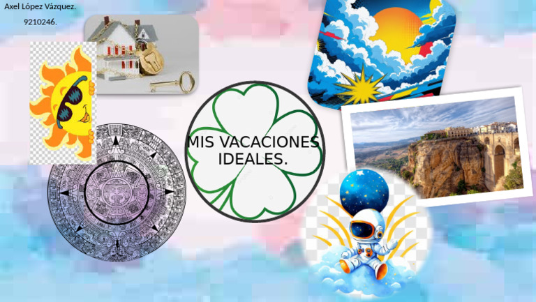 Mis Vacaciones Ideales | PDF