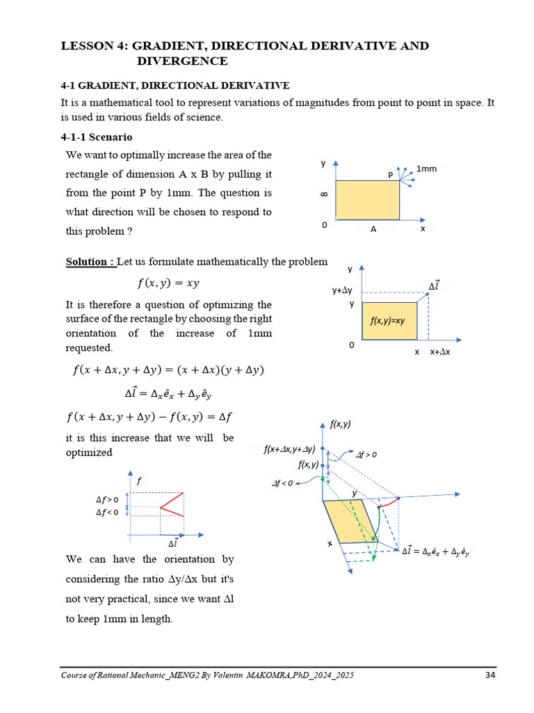 Course Rational Mechanics Meng2 chp4 | PDF | Physics | Geometry