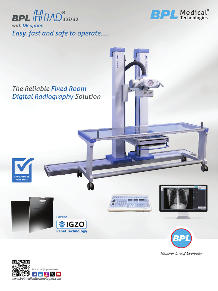 BPL HRAD32i 32 Series DR1 Prime Web 6PGB | PDF | Radiography | X Ray