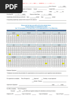 Payroll Adjustment Form Sample Template | PDF