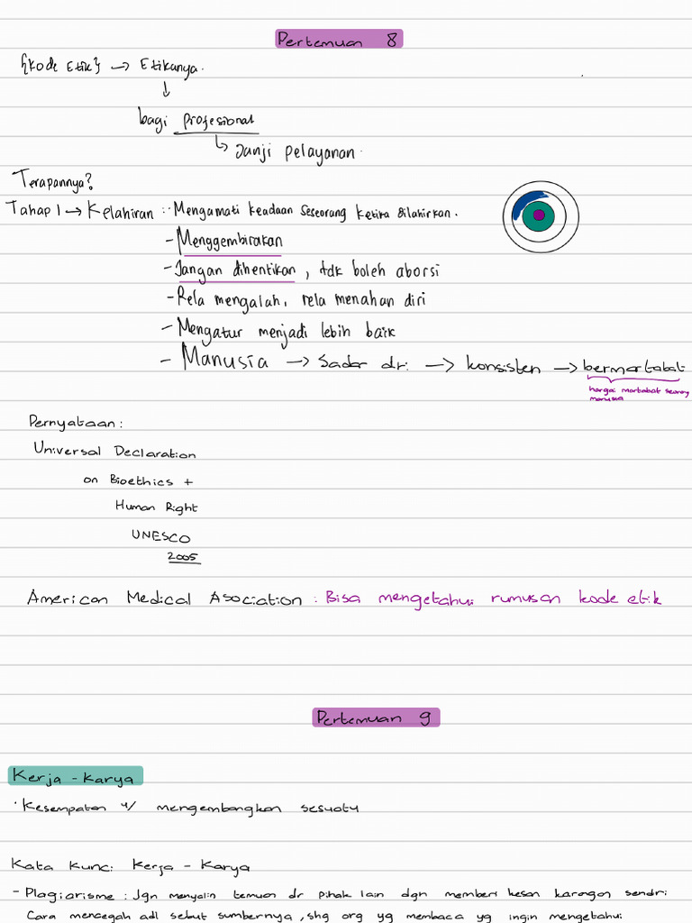 Catatan Harian Etprof | PDF