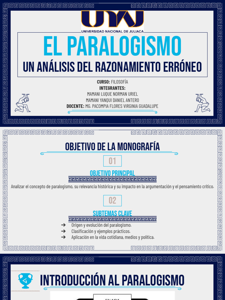 Los Paralogismoss | PDF | Analogía | Razón