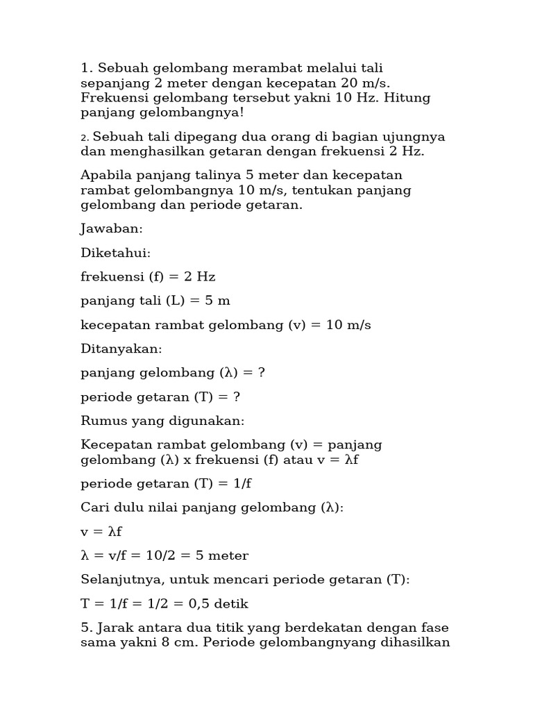 Soal Fisika Mita | PDF