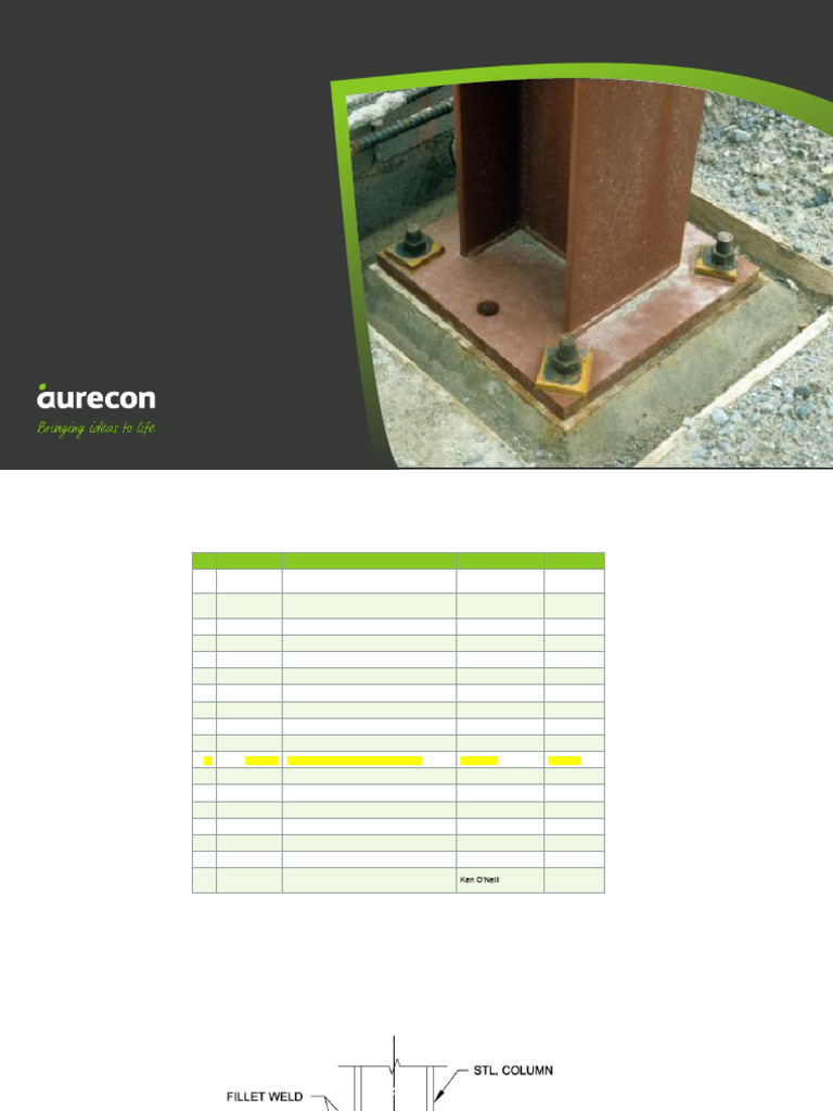 Steel Connections & Concrete Anchors Guide | PDF | Screw | Strength Of ...