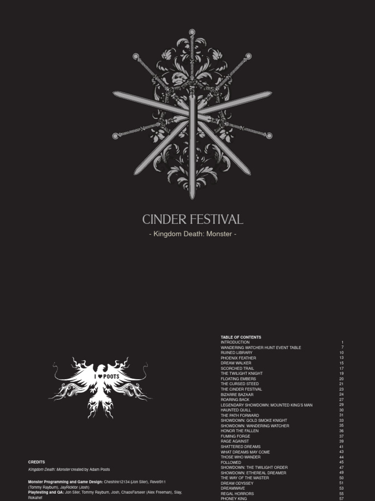 Cinder_Festival | PDF