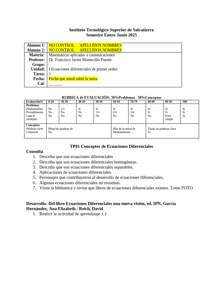 TI401 MAC U1 TP01 Conceptos | PDF