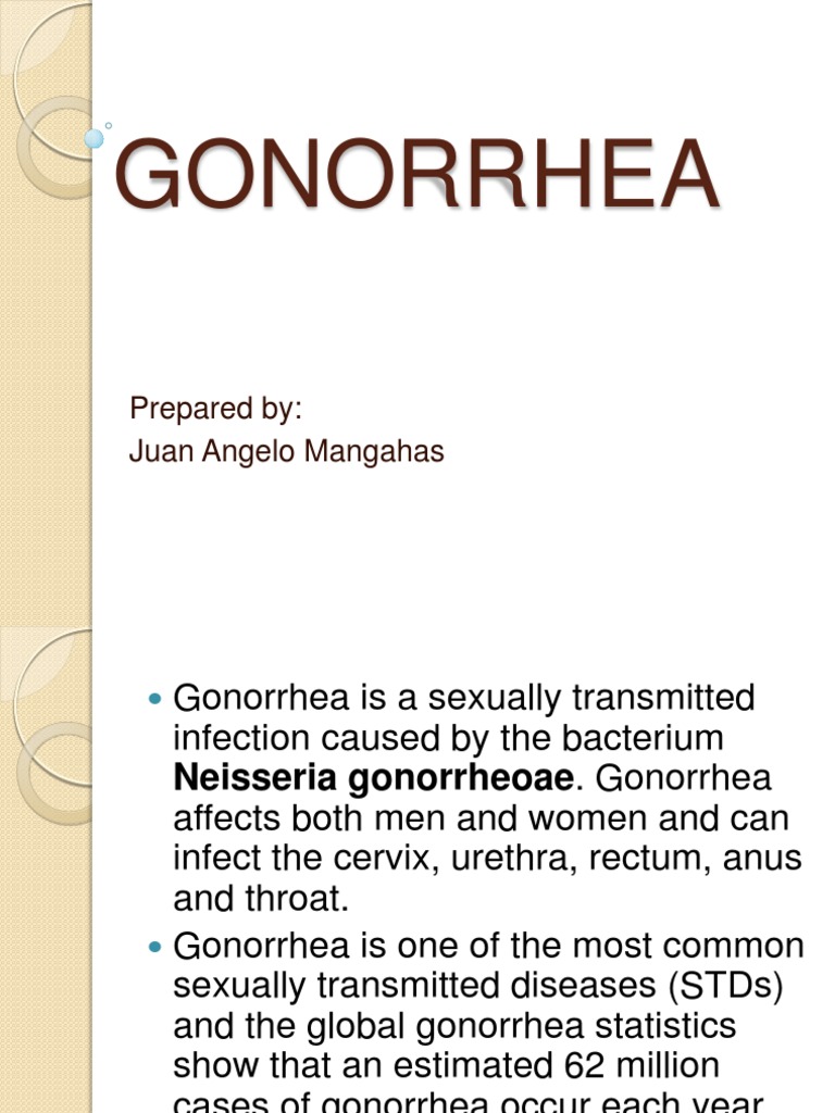 Gonorrhea | PDF