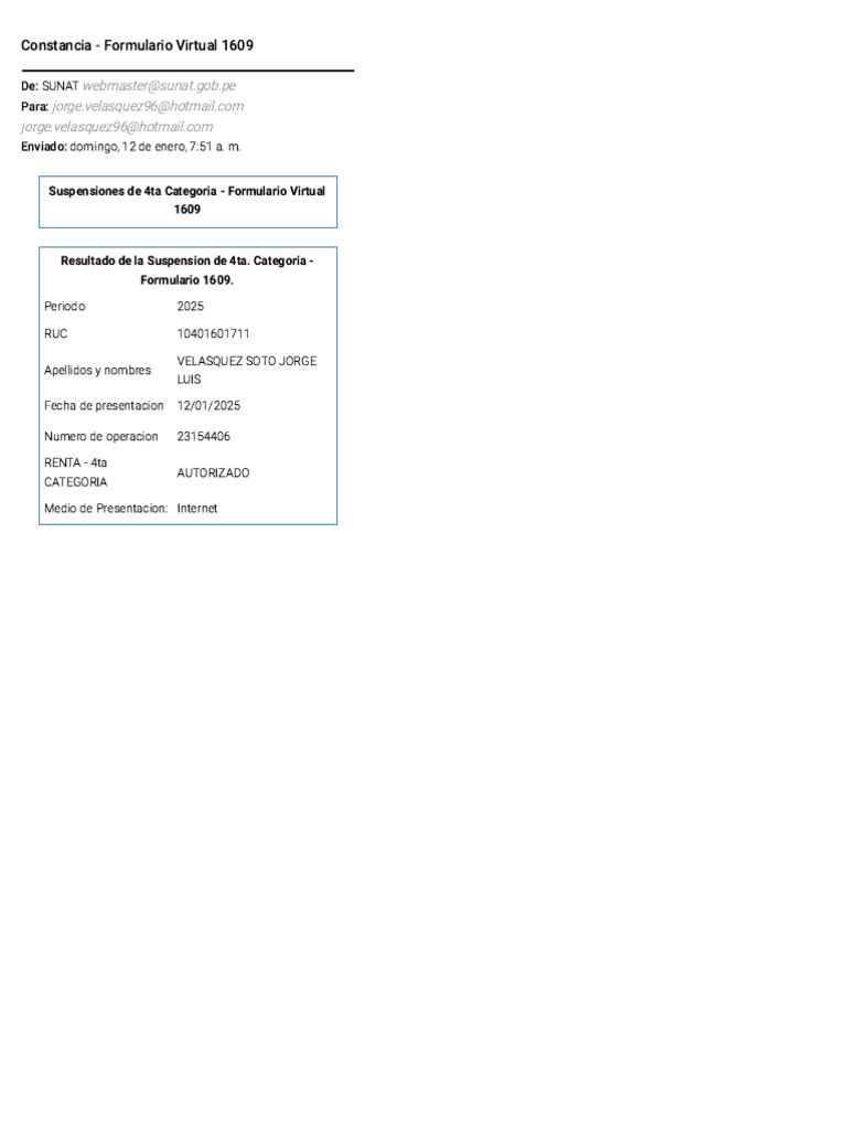 Documento de Outlook | PDF