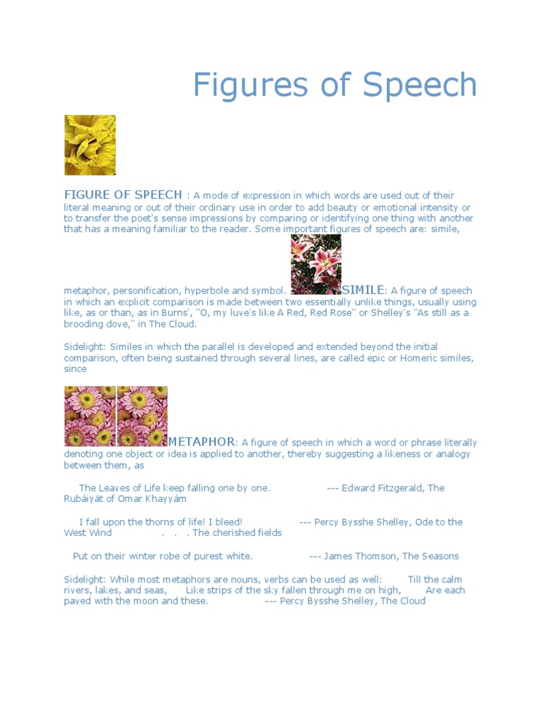 Figures of Speech | Rhyme | Poetry