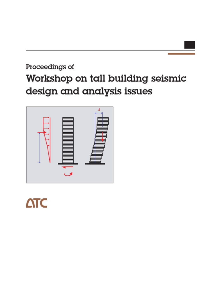 ATC72 Workshop Seismic Design Tall Buildings | PDF | Beam (Structure ...