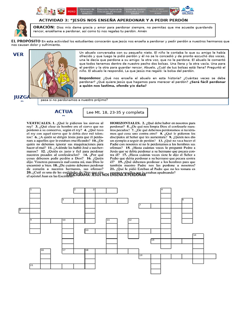 Jesús Nos Enseña A Perdonar | PDF | Perdón