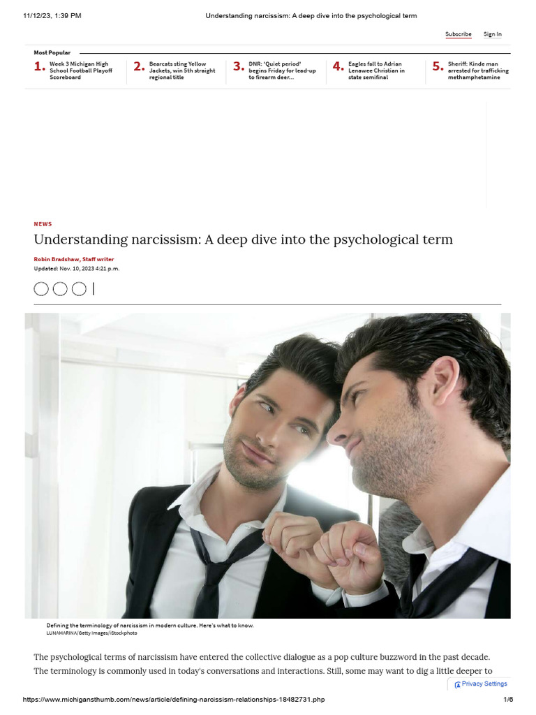 Understanding Narcissism - A Deep Dive Into The Psychological Term2 ...