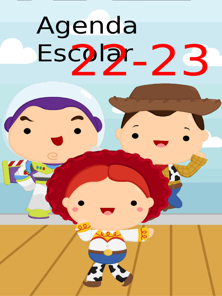 Agenda Escolar Toy Story | PDF