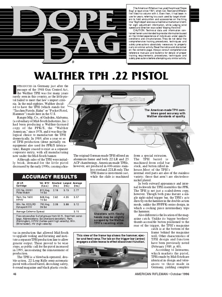 Walther TPH Artical | PDF