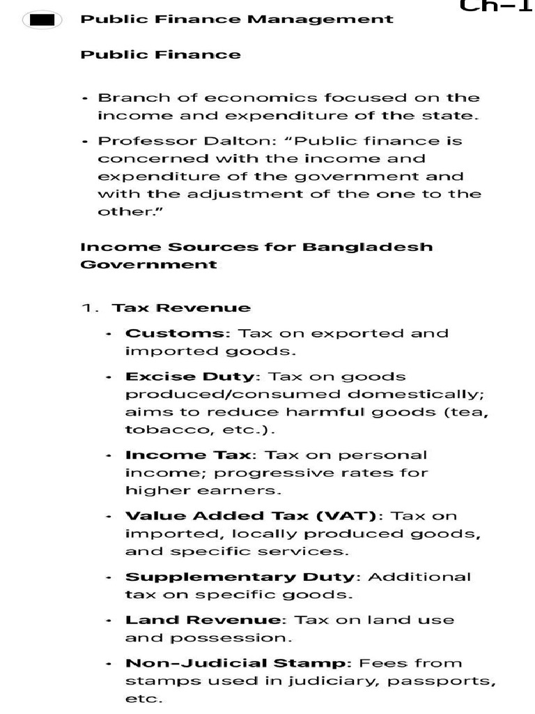 BGS Chapter - 13 | PDF