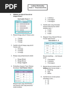 Soal Diagram Turus Kelas 2 SD Lembar 1 - 4 (www.bimbelbrilian.com) | PDF