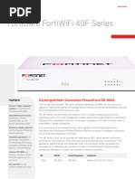 FortiGate 400F Datasheet | PDF | Security | Computer Security