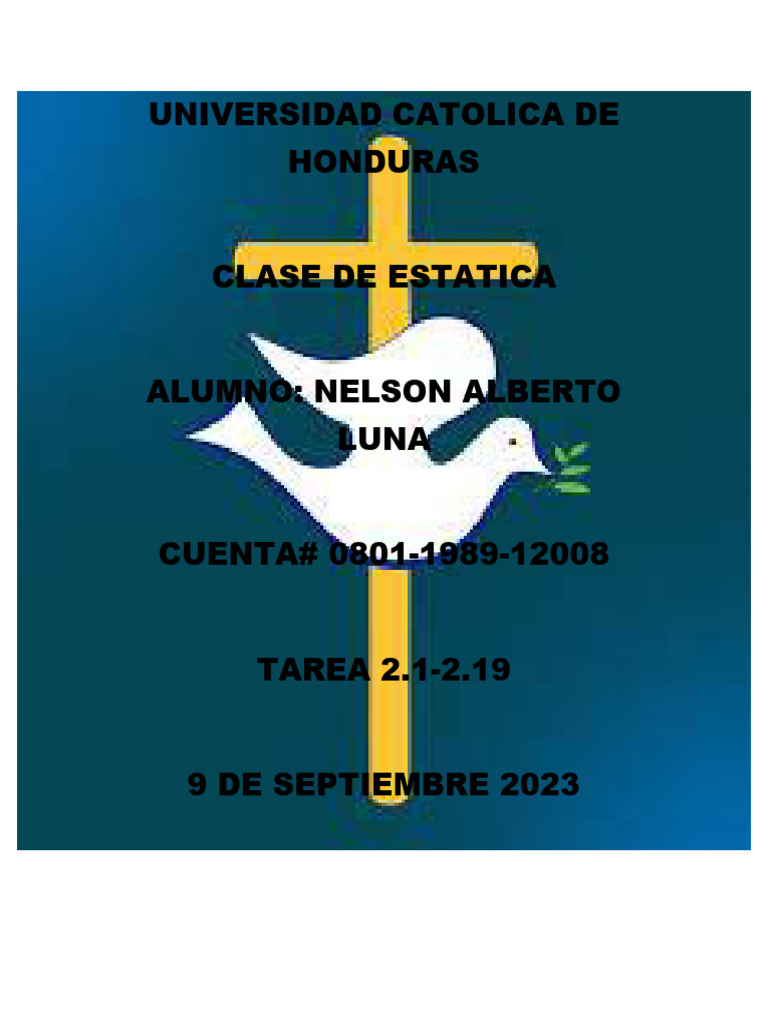 Ejercicio 2.1-1.19 Nelson Luna | PDF