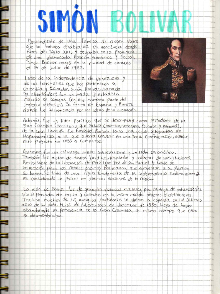 SIMÓN.Bolivar | PDF