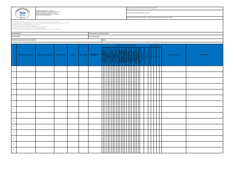 Formato de Inspeccion Epp Grupo 4 Brayan | PDF