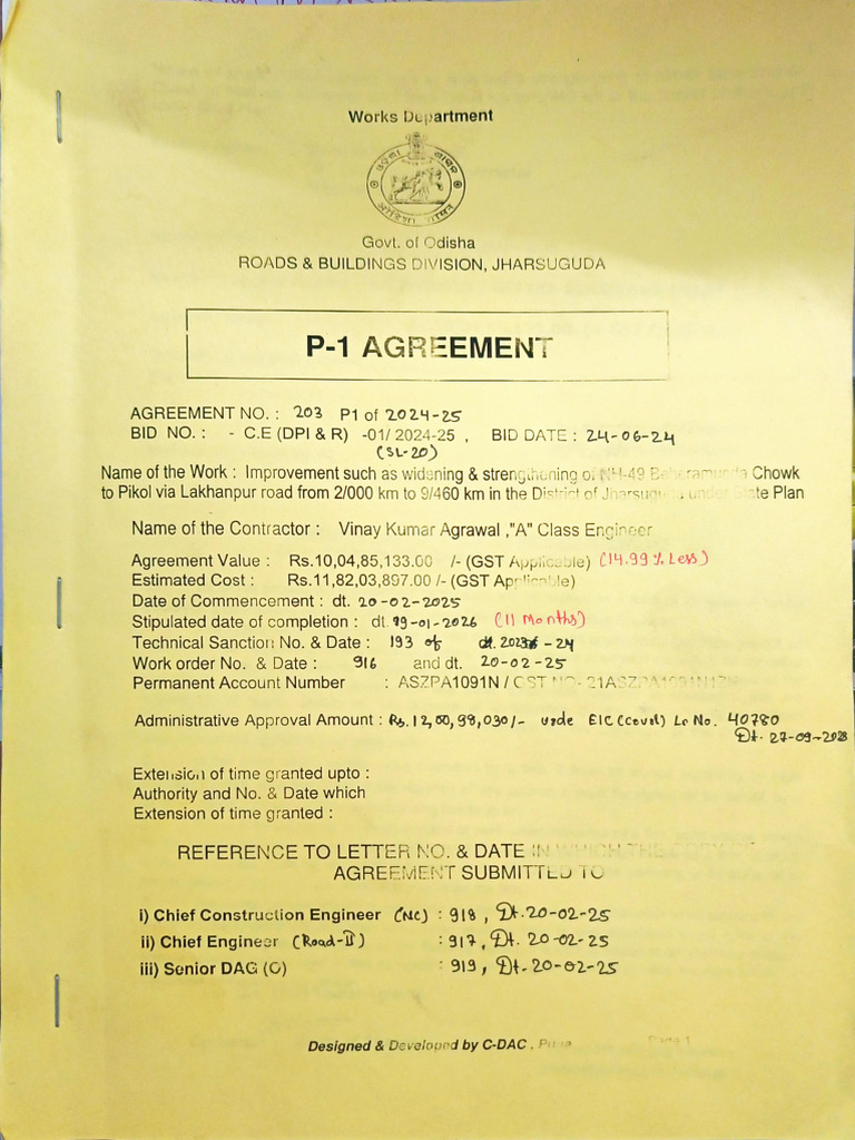 Pikol Agreement | PDF