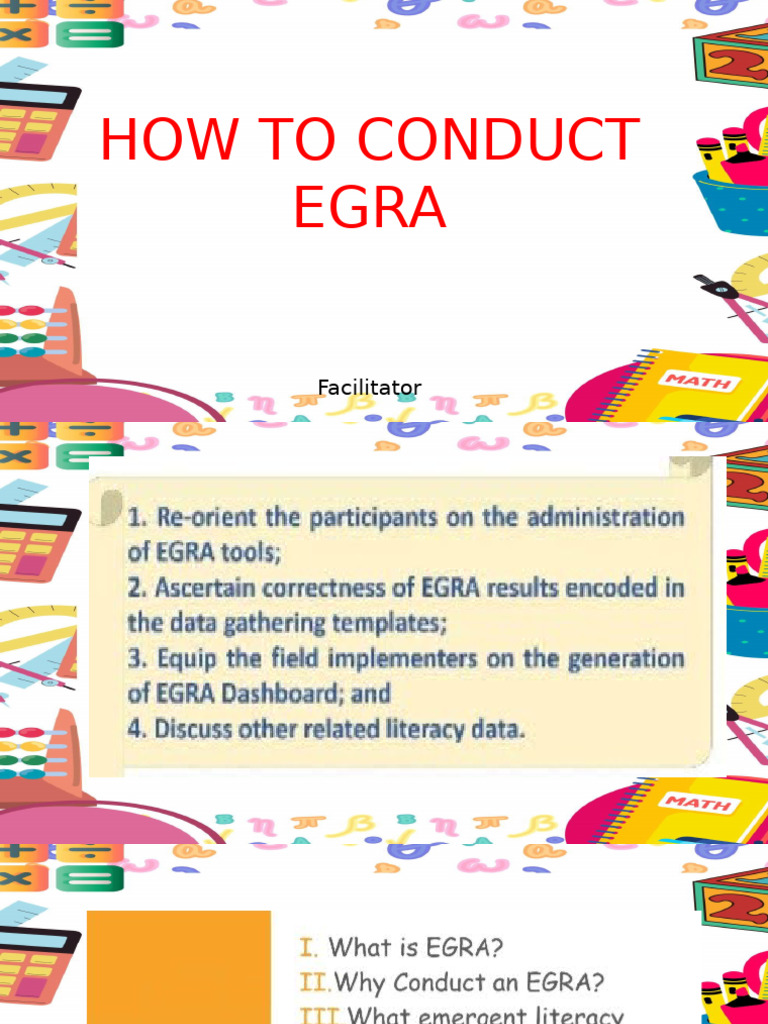 How To Conduct EGRA 2025 | PDF