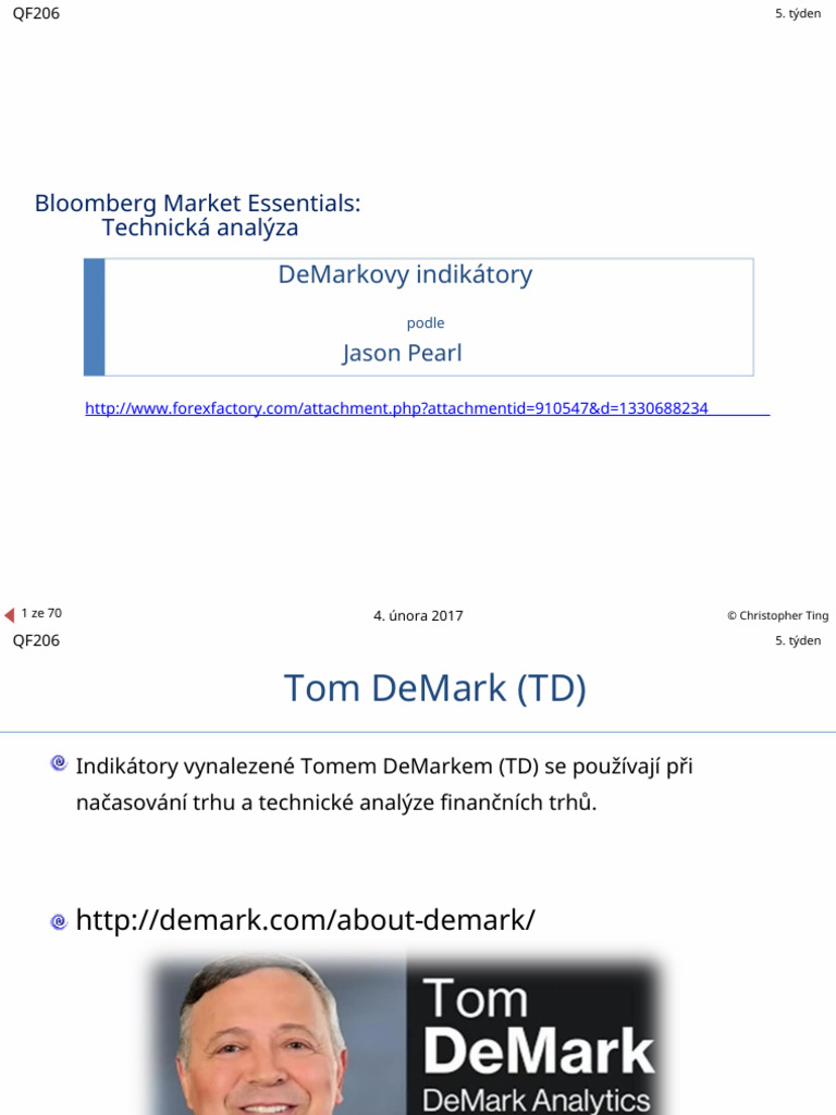 TD Sequential Presentation | PDF