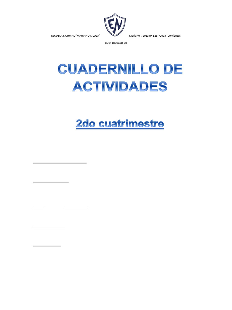 Cuadernillo 2do Cuatrimestre 2023 FEYC | PDF | Estereotipos | Raza (categorización humana)