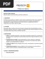 Formulario de Comprobante de Viáticos | PDF