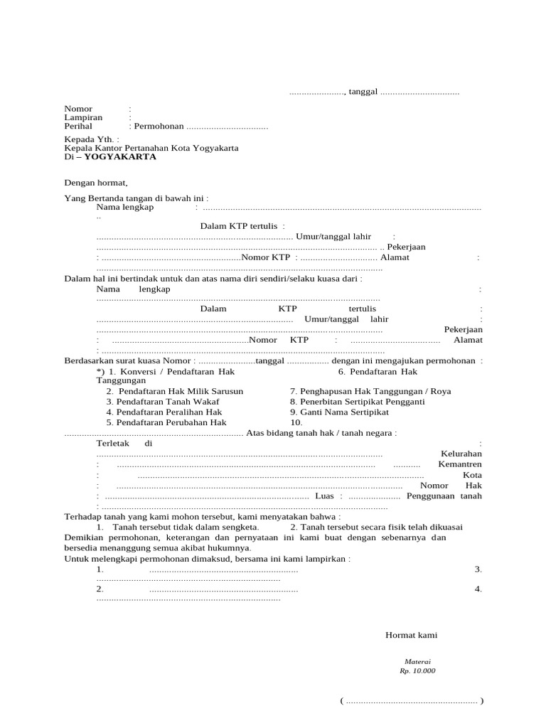 BLANGKO WARIS Skw Baru Dan Pernyataan Pembagian Dan Kerelaan | PDF