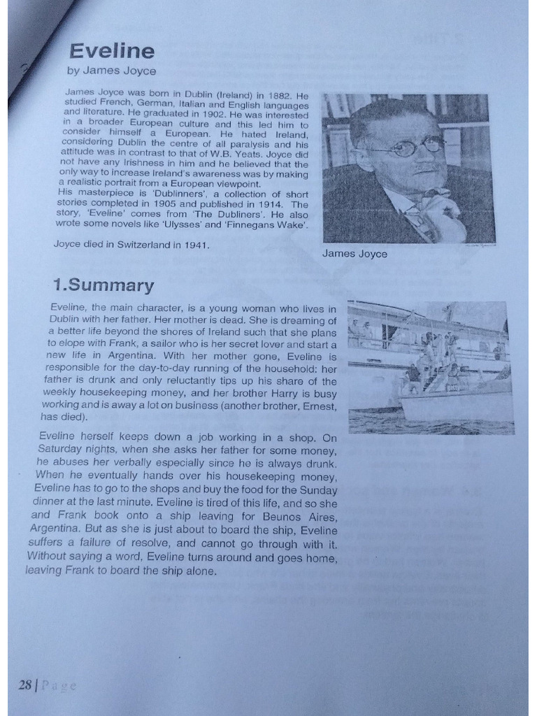 Eveline Analysis | PDF