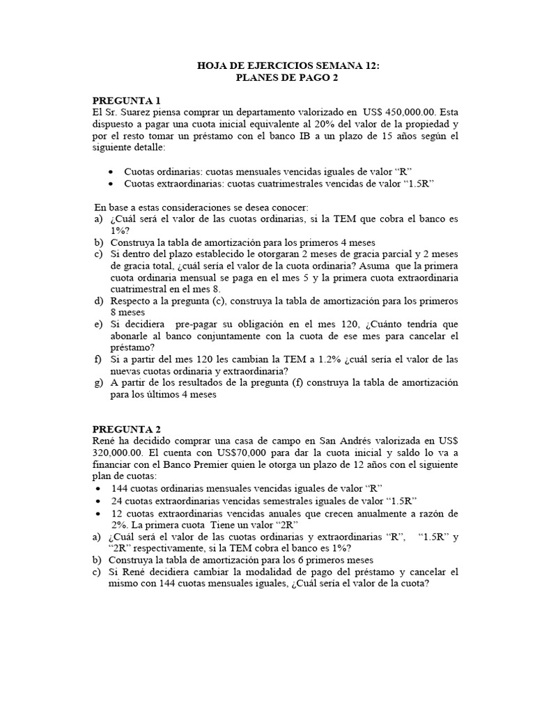 Hoja Ejercicio | PDF | Hoja de balance | Contabilidad