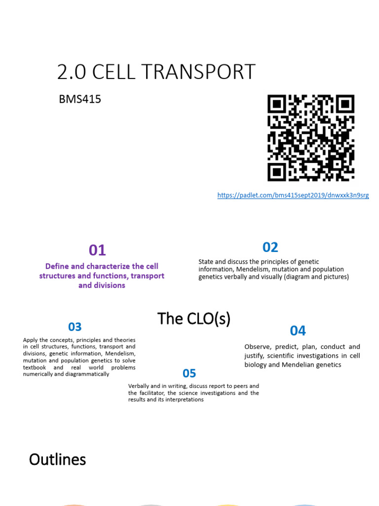 BMS415_2_0_pptx | PDF | Cell Membrane | Lipid Bilayer
