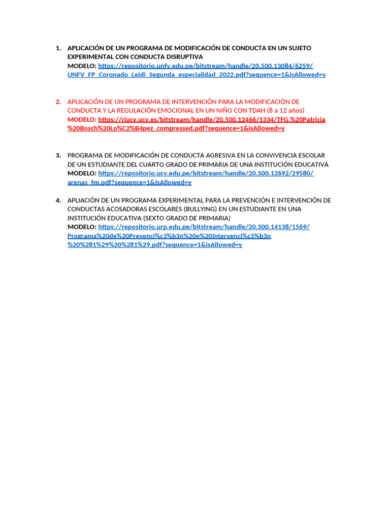 Titulos 2024-2 | PDF