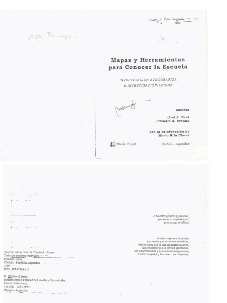 YUNI URBANO ETNOGRAFIA - Tipos de Conoc 17 A 28 | PDF