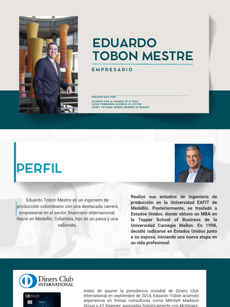 Presentación Eduardo Tobon (2) | PDF | Desarrollo sostenible | Colombia