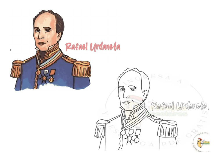 Dibujo Rafael Urdaneta | PDF