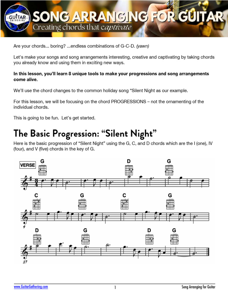 Song Arranging Chord Prog v2 | PDF | Chord (Music) | Music Theory