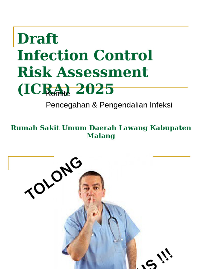 Infection Control Risk Assessment | PDF