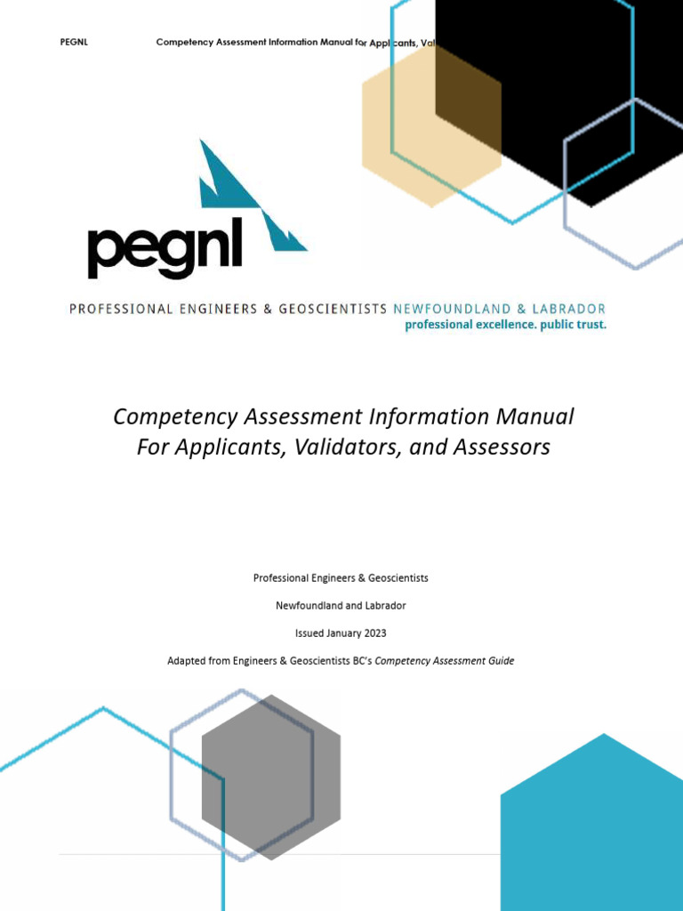 Competency-Assessment-Manual | PDF | Engineer | Engineering