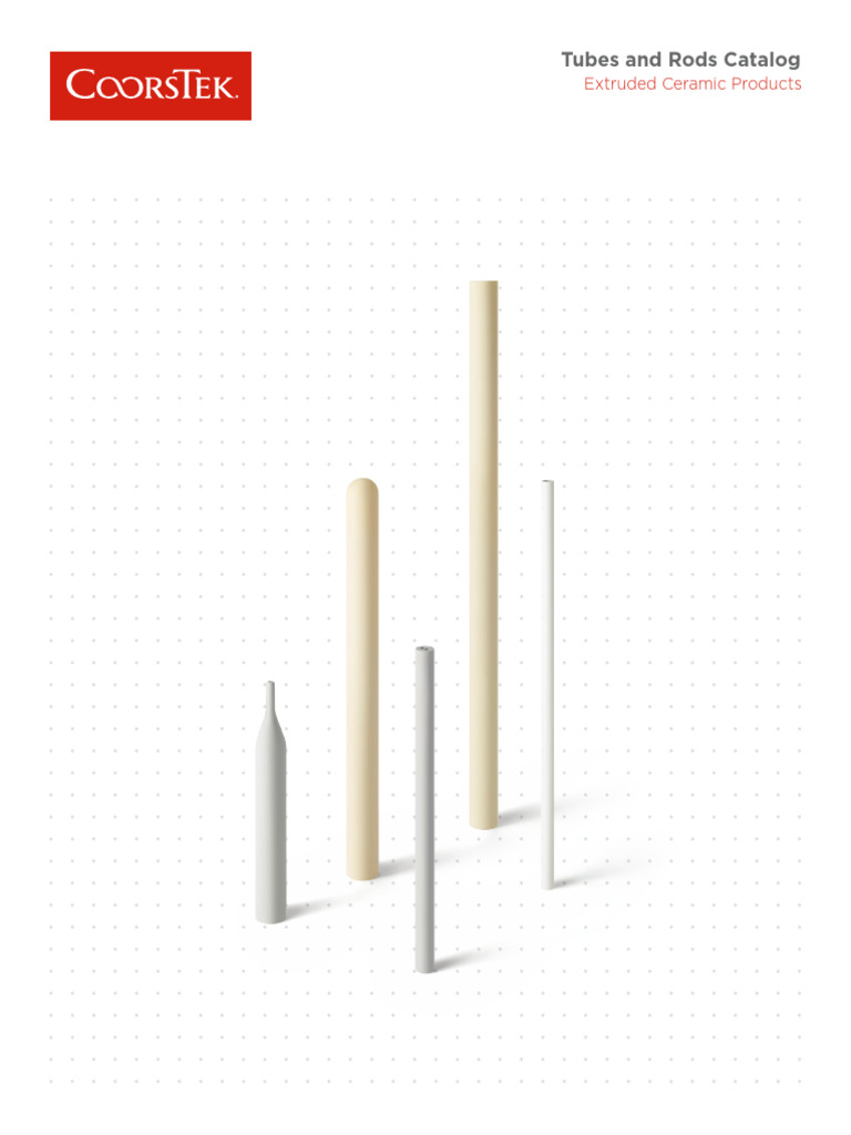 CoorsTek Extruded Ceramic Tubes & Rods | PDF | Zirconium Dioxide ...