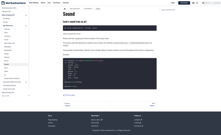 Sound _ WorkAdventure Documentation | PDF | Information Technology ... Sound _ WorkAdventure Documentation | PDF | Information Technology ...