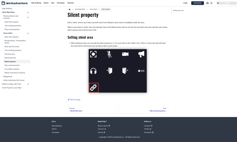 Silent Property - WorkAdventure Documentation | PDF | Software | Web 2.0