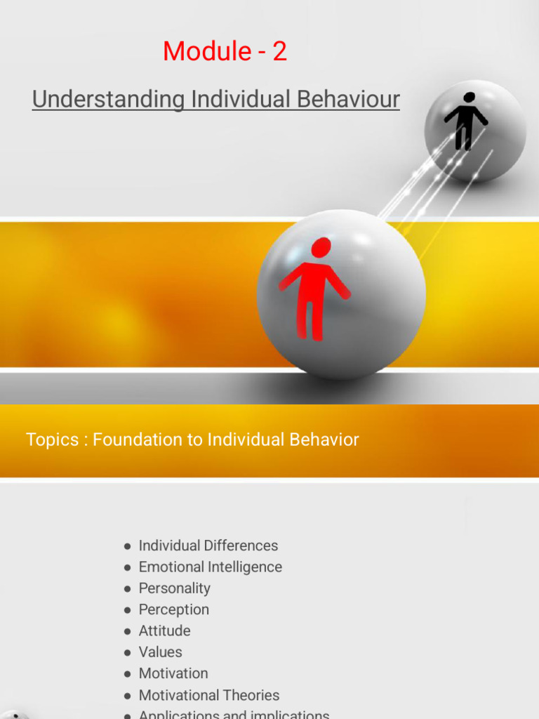 OB-Mod-2 | PDF | Attitude (Psychology) | Motivation