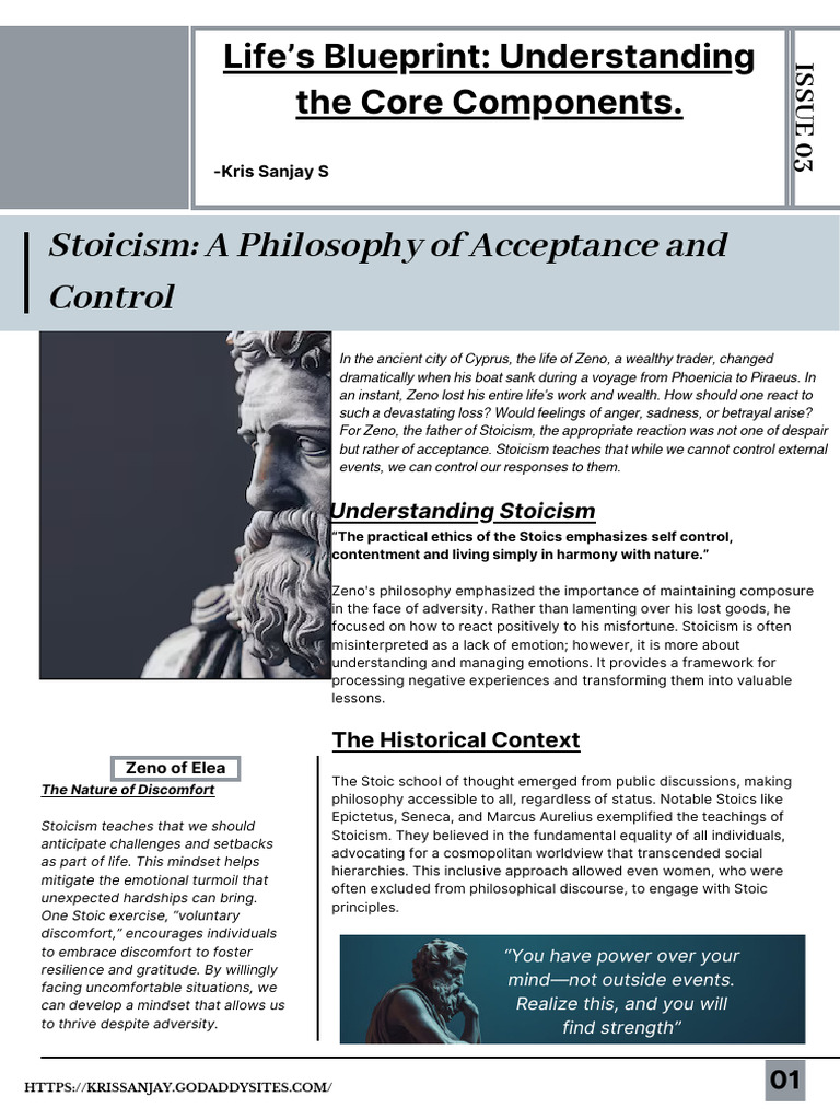Embracing Discomfort Through Stoicism | PDF | Stoicism | Rational ...